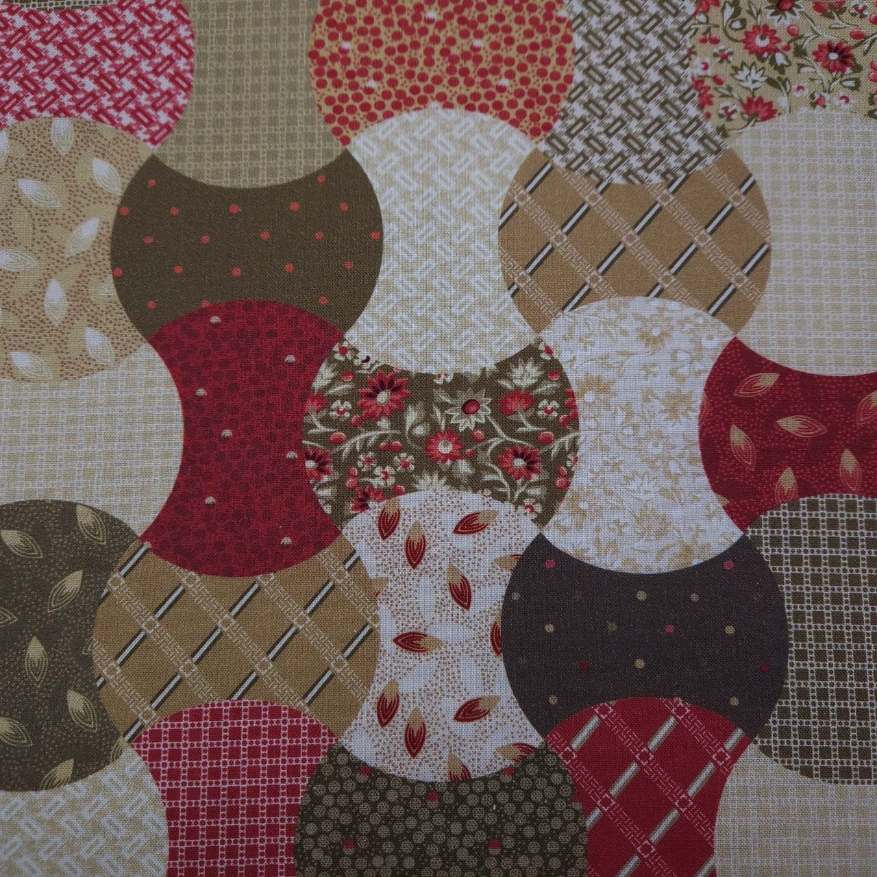 Tela De Patchwork Windham Corazón De Manzana | Calico